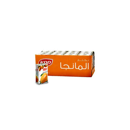 KDD Mango Flavored Juice 180/200 ml 24pc - جملة اكسبرس