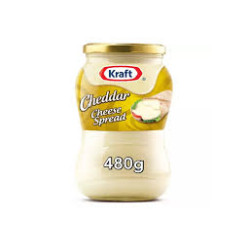 Kraft Cheddar Cheese Glass 480g/piece - جملة اكسبرس